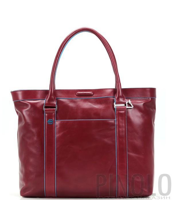 Сумка Piquadro Bl Square BD3145B2_R с отделом для ноутбука вишневая ...